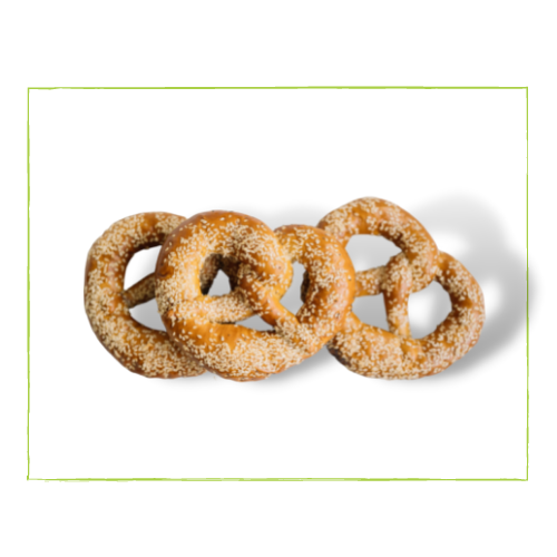 Covrig bavarez cu susan - Brutaria CONCORDIA